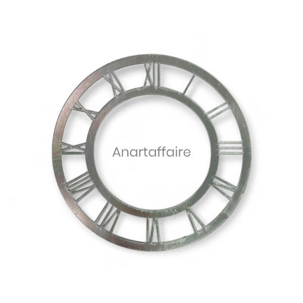 Acrylic Clock Dial Roman Numbers – Silver – New Jetpack Site